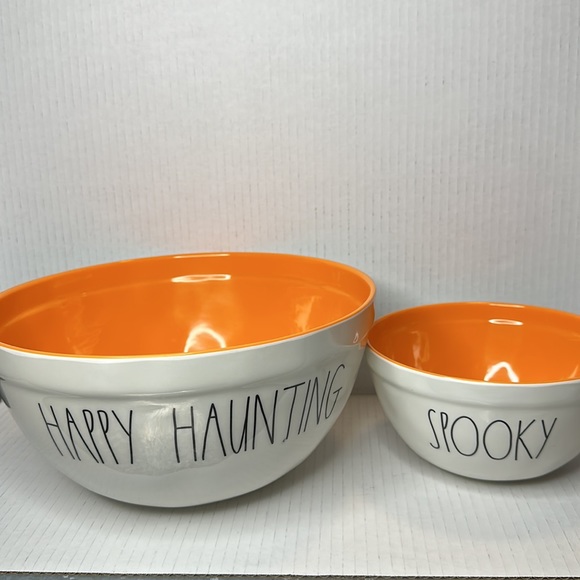 Rae Dunn | Holiday | Rae Dunn Melamine Happy Haunting Spooky Bowls ...